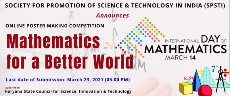 Poster Competition – Mathematics for a Better World – Society for ...