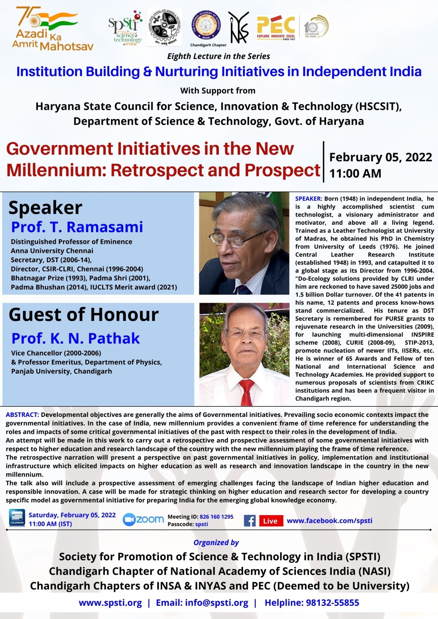 Govt. Initiatives in the New Millennium: Retrospect and Prospect – Prof ...